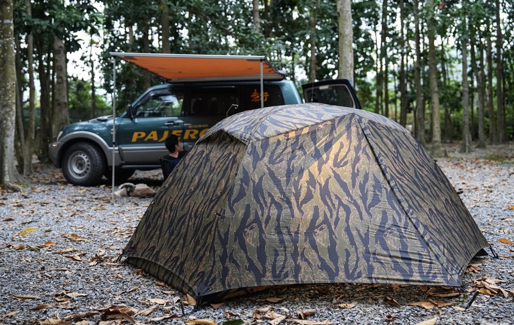 Hill Zero Scout 2P UL Backpacking Tent 3 Season CAMO